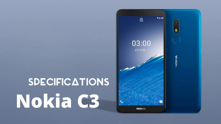 Nokia C3 Specifications with 8MP, 3GB RAM, 3040mAh | MobileDokan