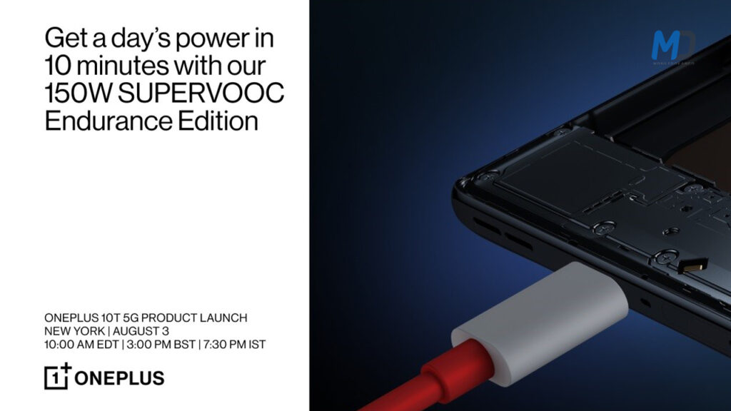 OnePlus 10T will charge faster than the OnePlus 10 Pro, battery size leaked