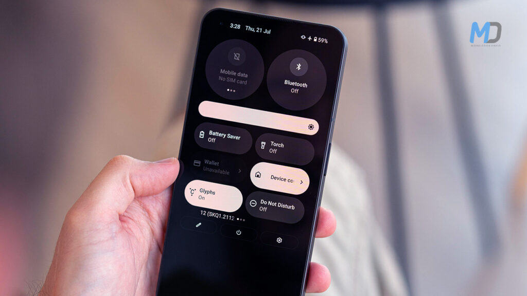 Nothing Phone (1) update just increased maximum brightness | MobileDokan