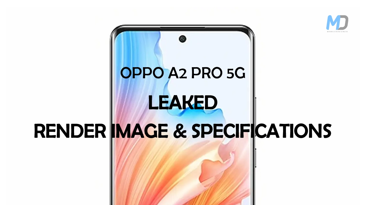 Oppo A2 Pro 5G Renderings and Specifications revealed by Telecom Listing