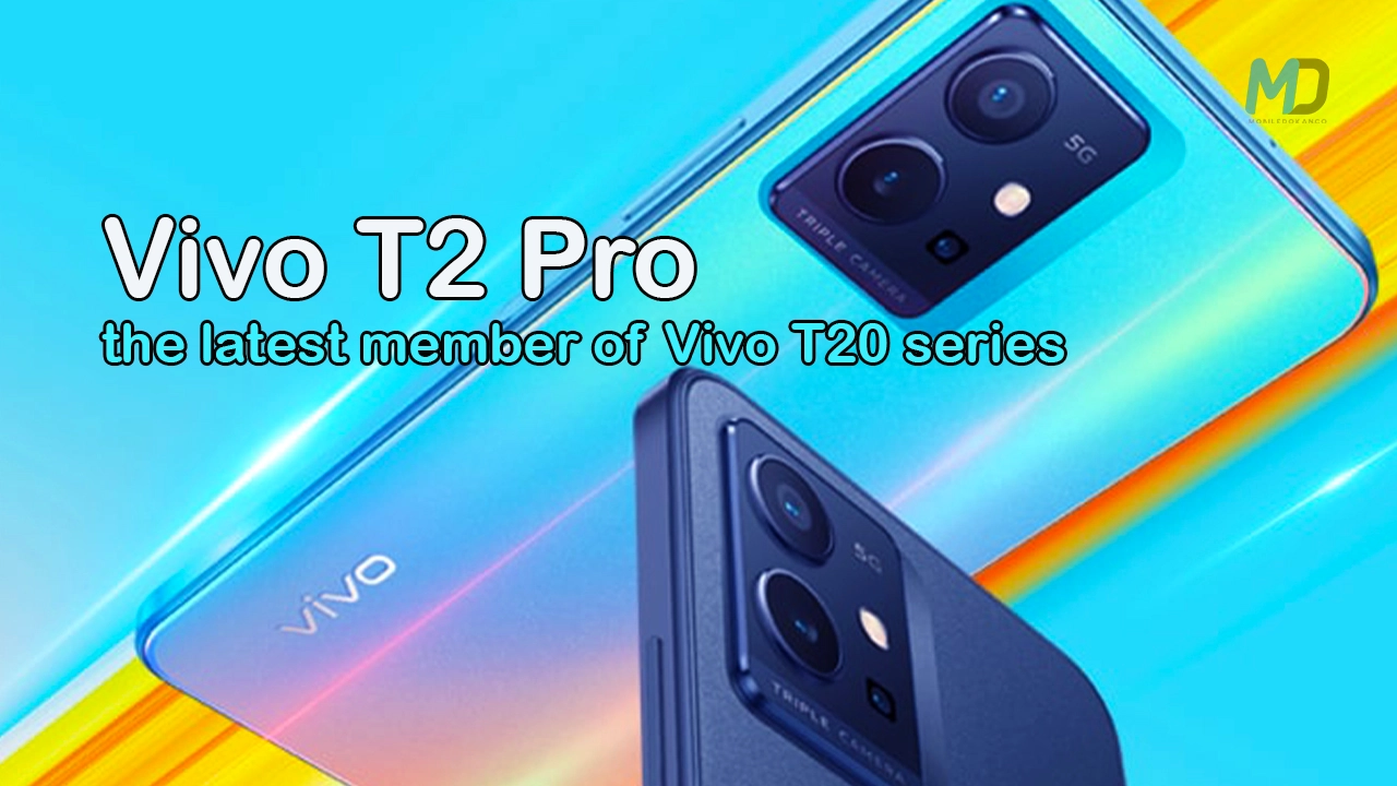 Vivo T2 Pro launch with a 120Hz curved display and 64MP camera | MobileDokan